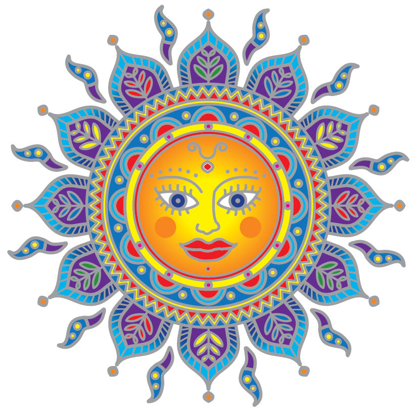 Sunseal Golden Sun Mandala – Elkai Incantations